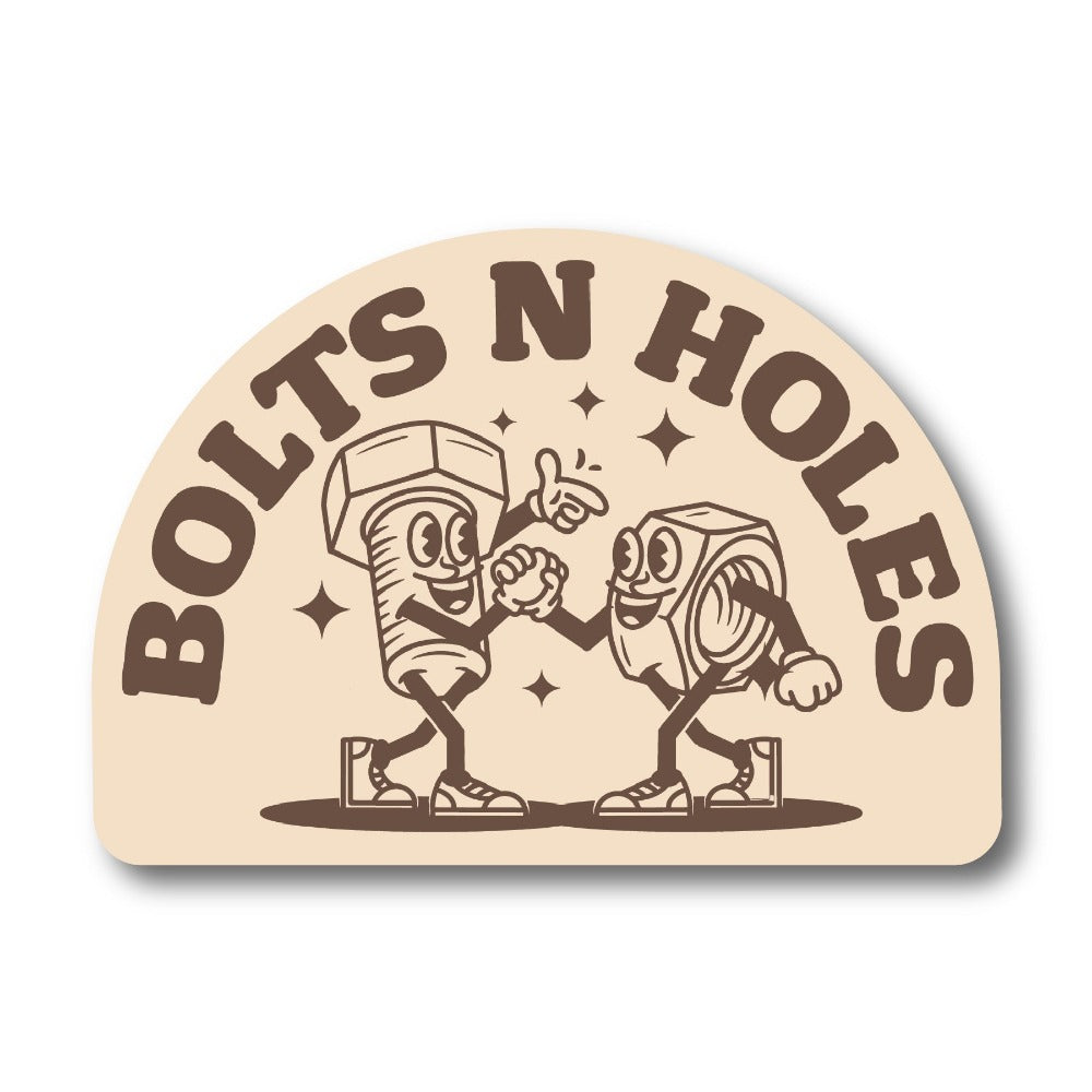 Bolts and Holes - Sticker – The Official FNA Store