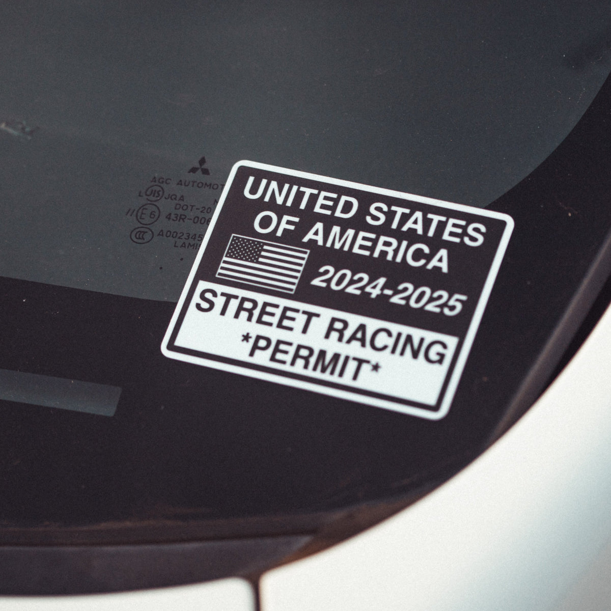 United States of America **Street Racing Permit** - Sticker – The ...