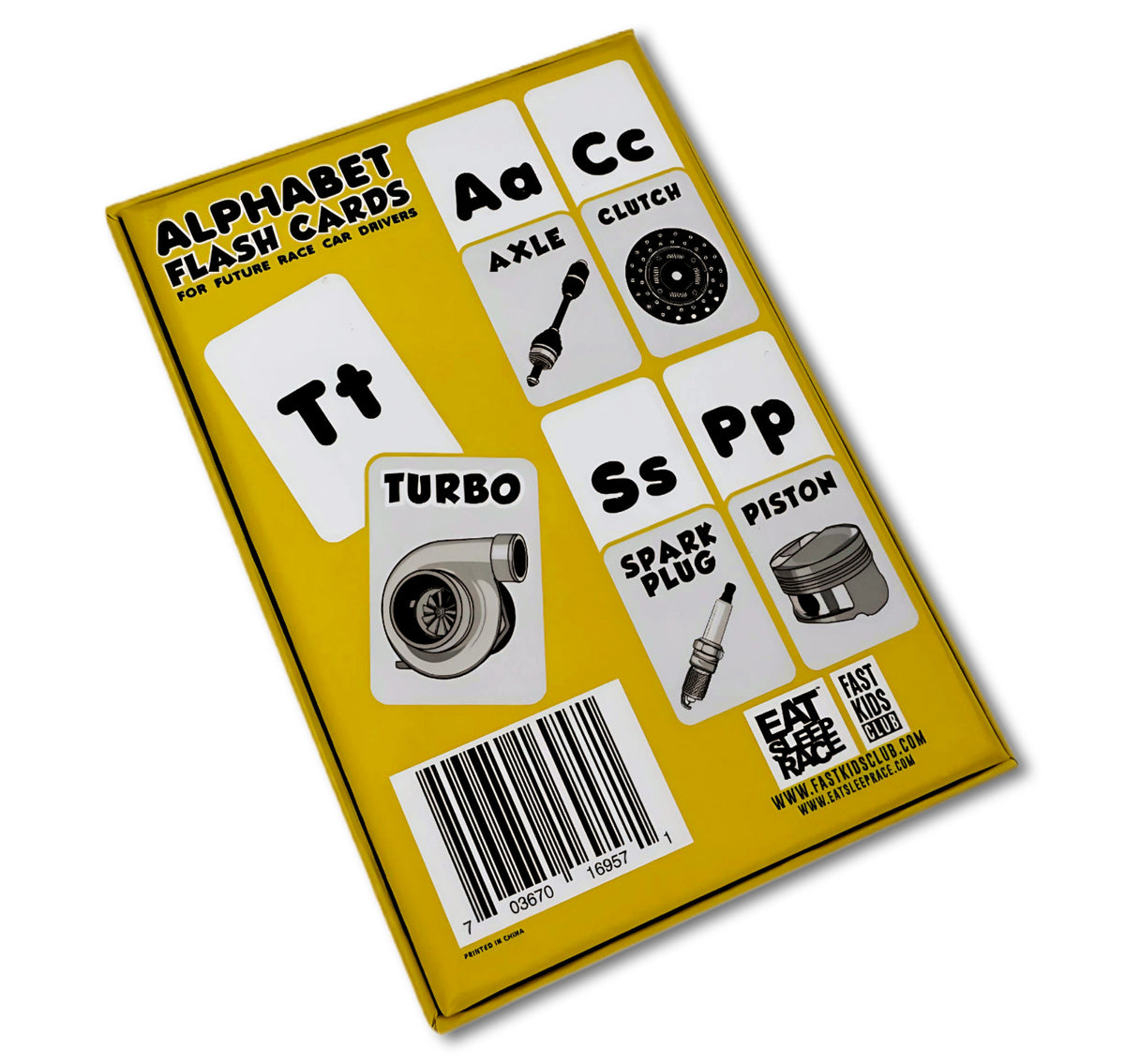 Flash Cards For Future Race Car Drivers – The Official FNA Store