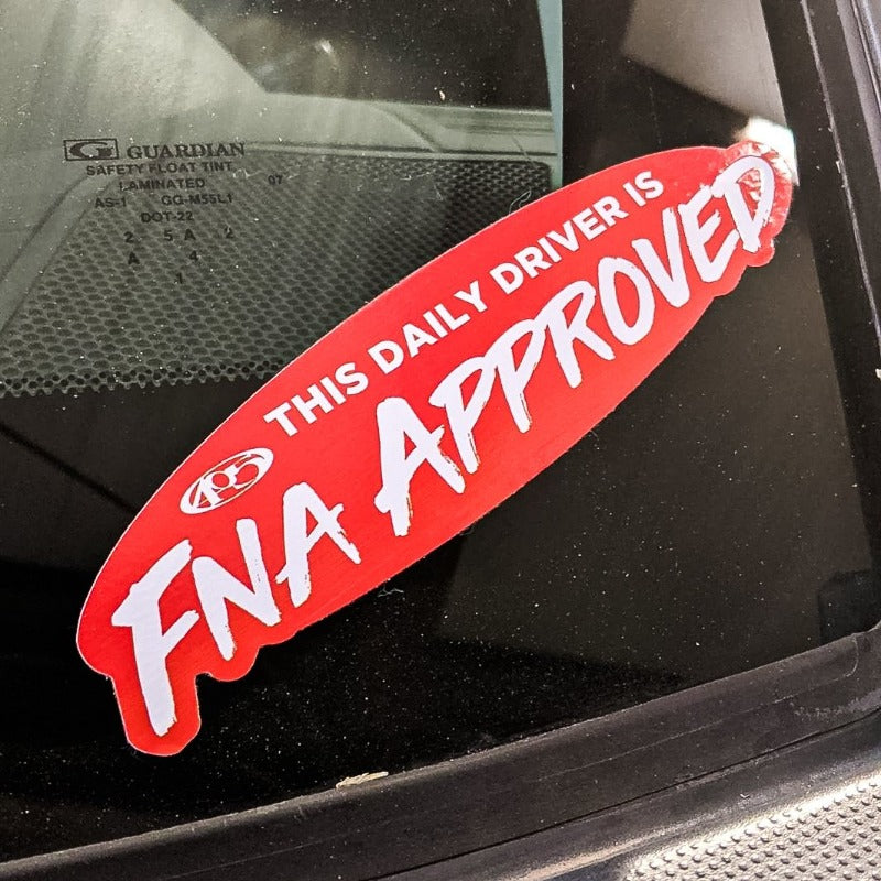 This Daily Driver is FNA Approved - Sticker – The Official FNA Store