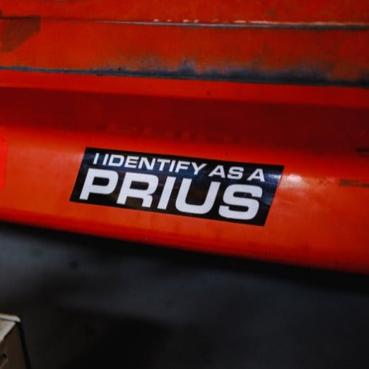 I Identify as a Prius - Sticker – The Official FNA Store
