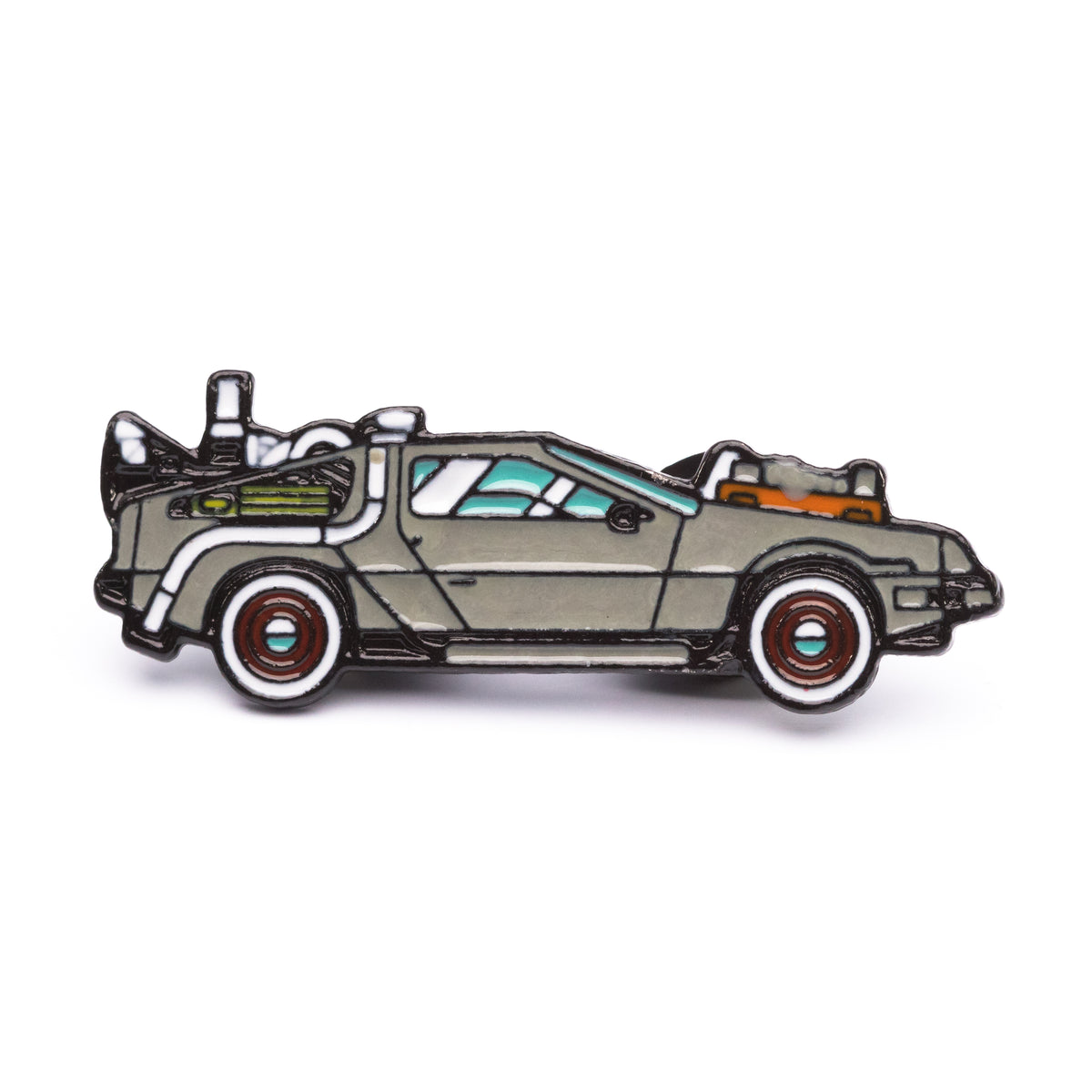 Back To The Future Dmc Delorean Dmc 12 Enamel Pin The Official Fna