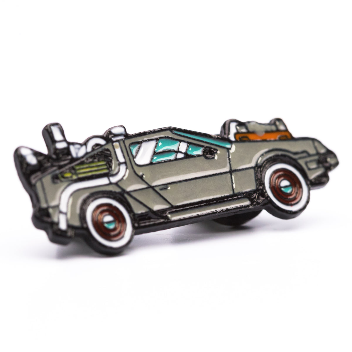Back To The Future Dmc Delorean Dmc 12 Enamel Pin The Official Fna