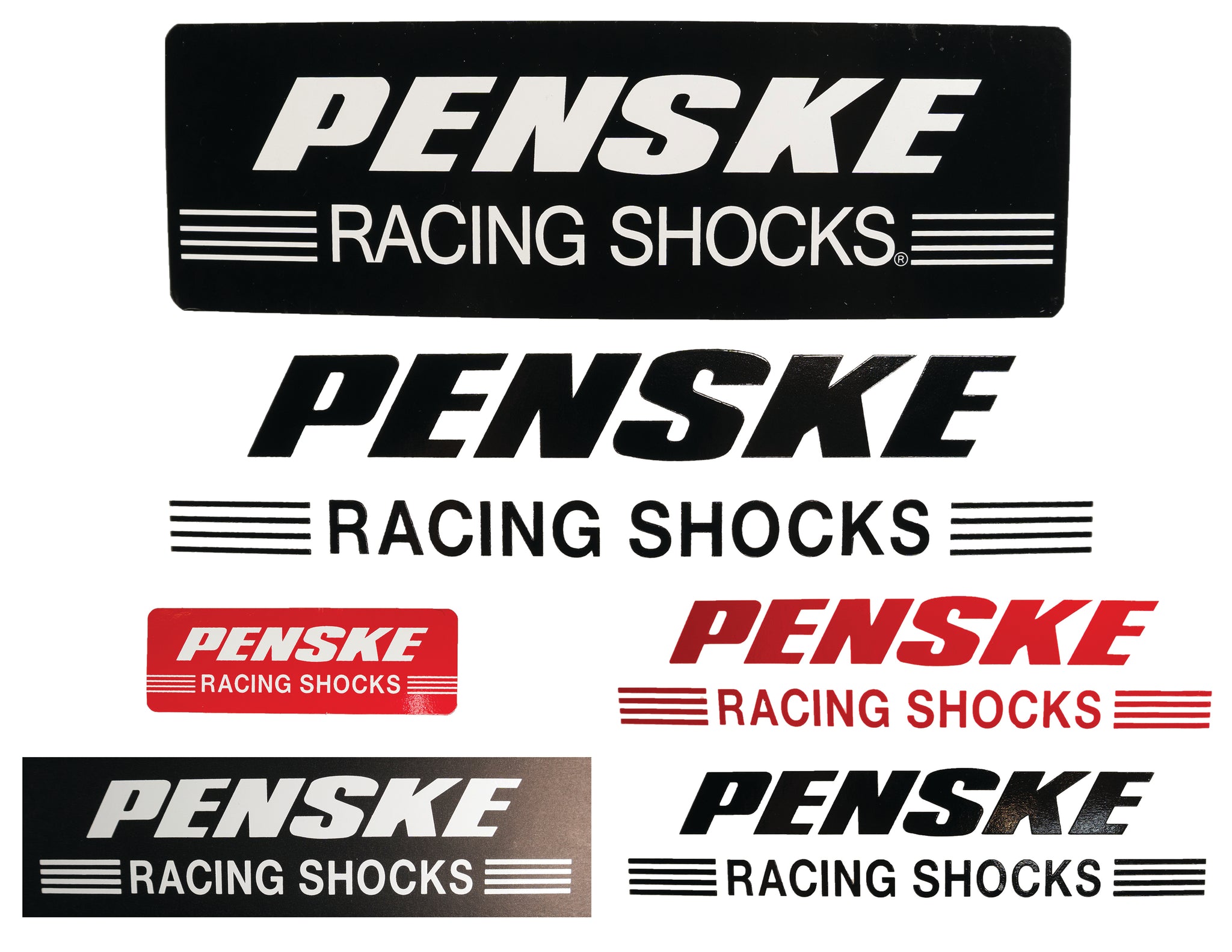 Penske Racing Shocks Decal Pack – The Official FNA Store