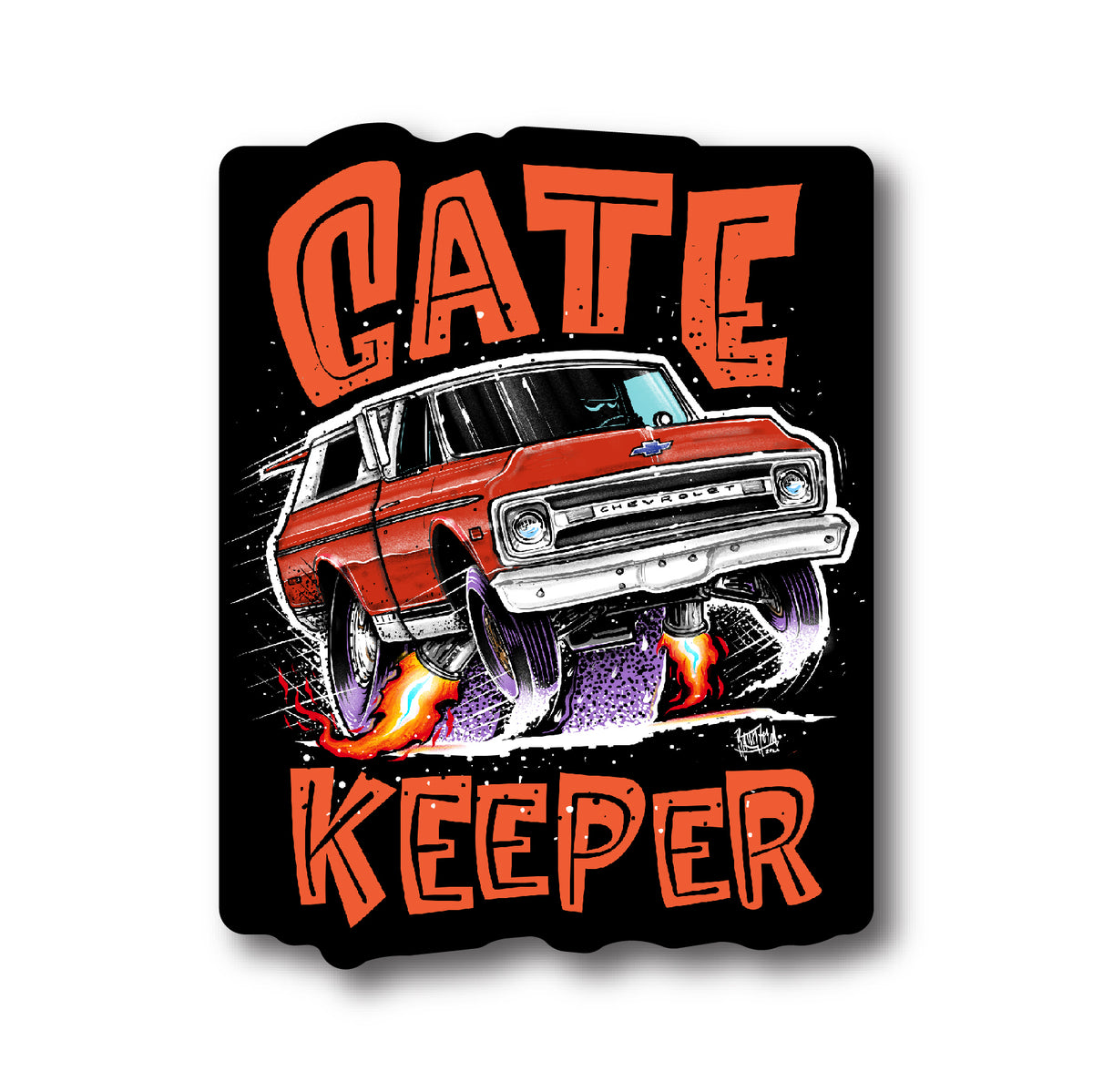 Gate Keeper - Sticker – The Official FNA Store